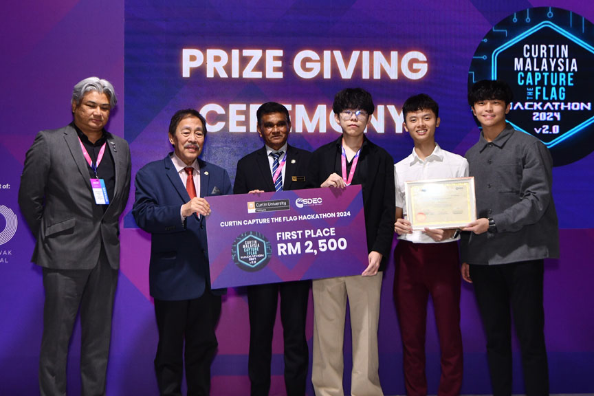 Double Honours for APU Cyber Security Team at Curtin Malaysia CTF Hackathon 2.0 | APU